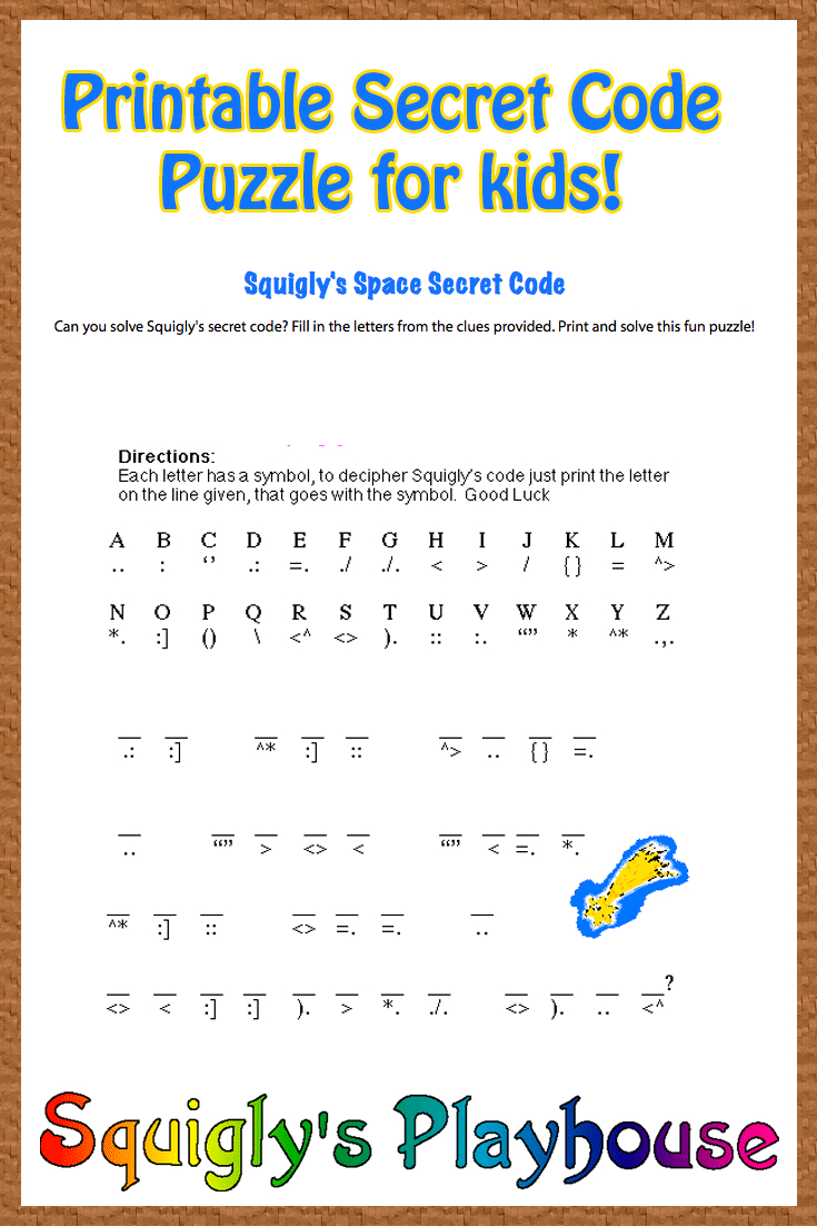 Printable Codeword Puzzle Printable Crossword Puzzles